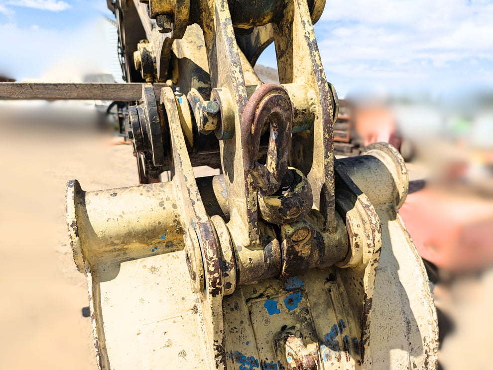 YANMAR Boom, Stick, Bucket, & Thumb for a Mini Excavator – Industrial ...