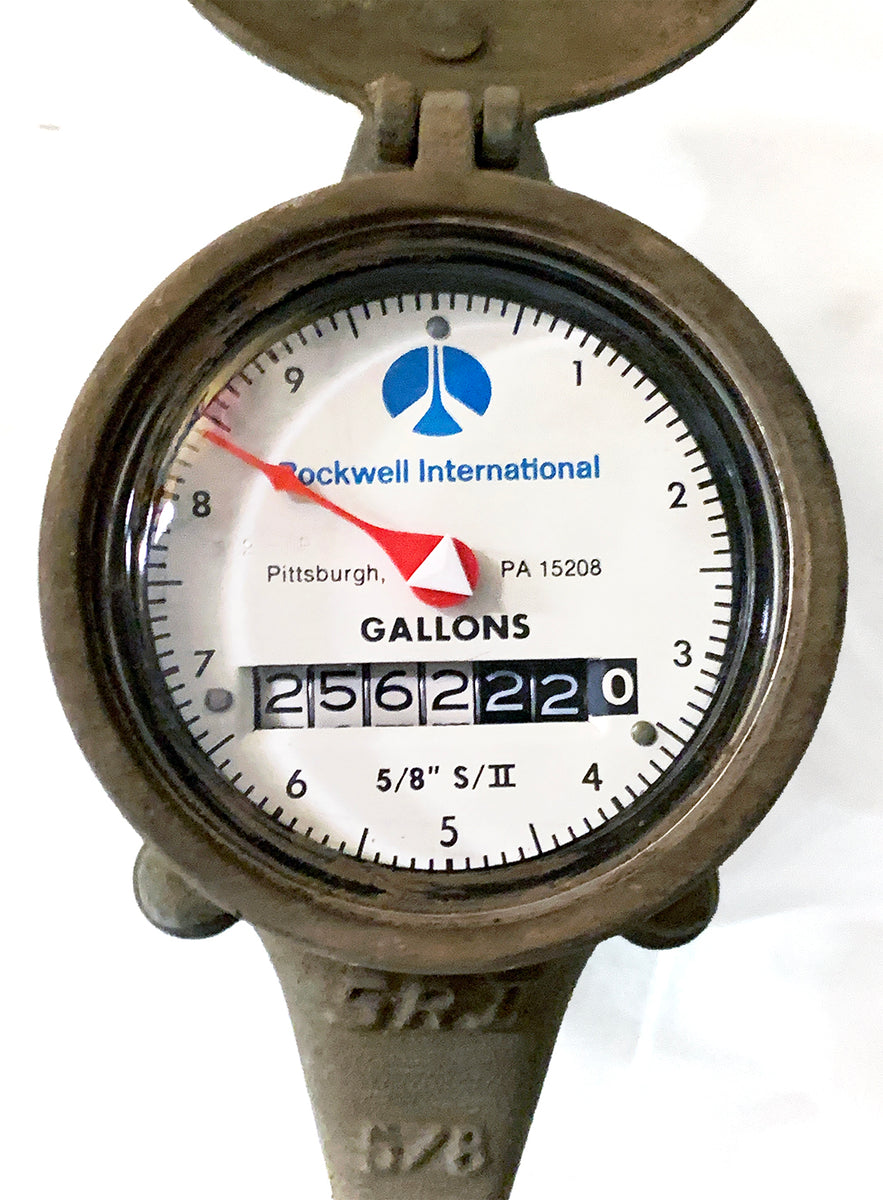 2x Rockwell Water Meters – Industrial Surplus Oregon