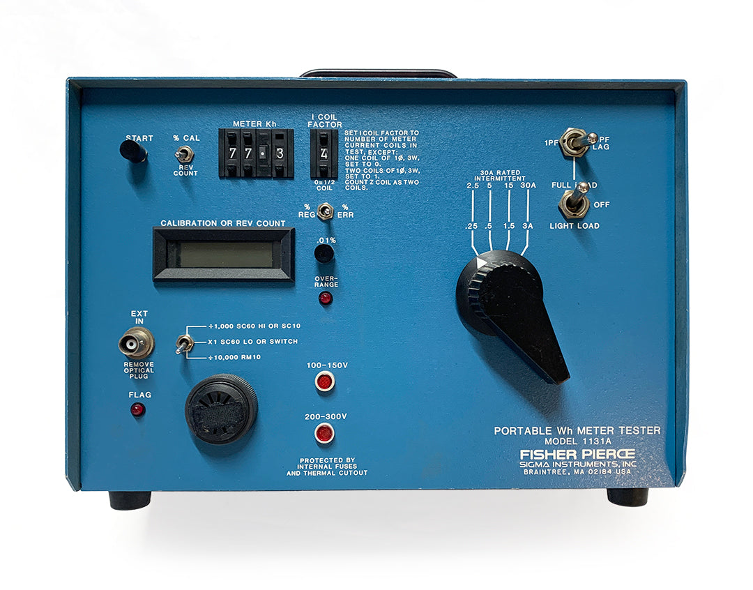 Sigma Instruments Fisher Pierce 1131A Portable Wh Meter Tester ...