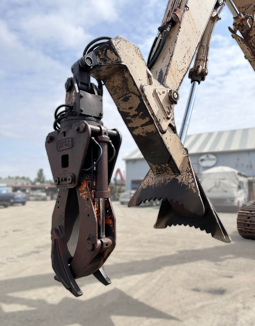 Thunderbird 838 Log Loader – Industrial Scrap Corporation / Industrial ...