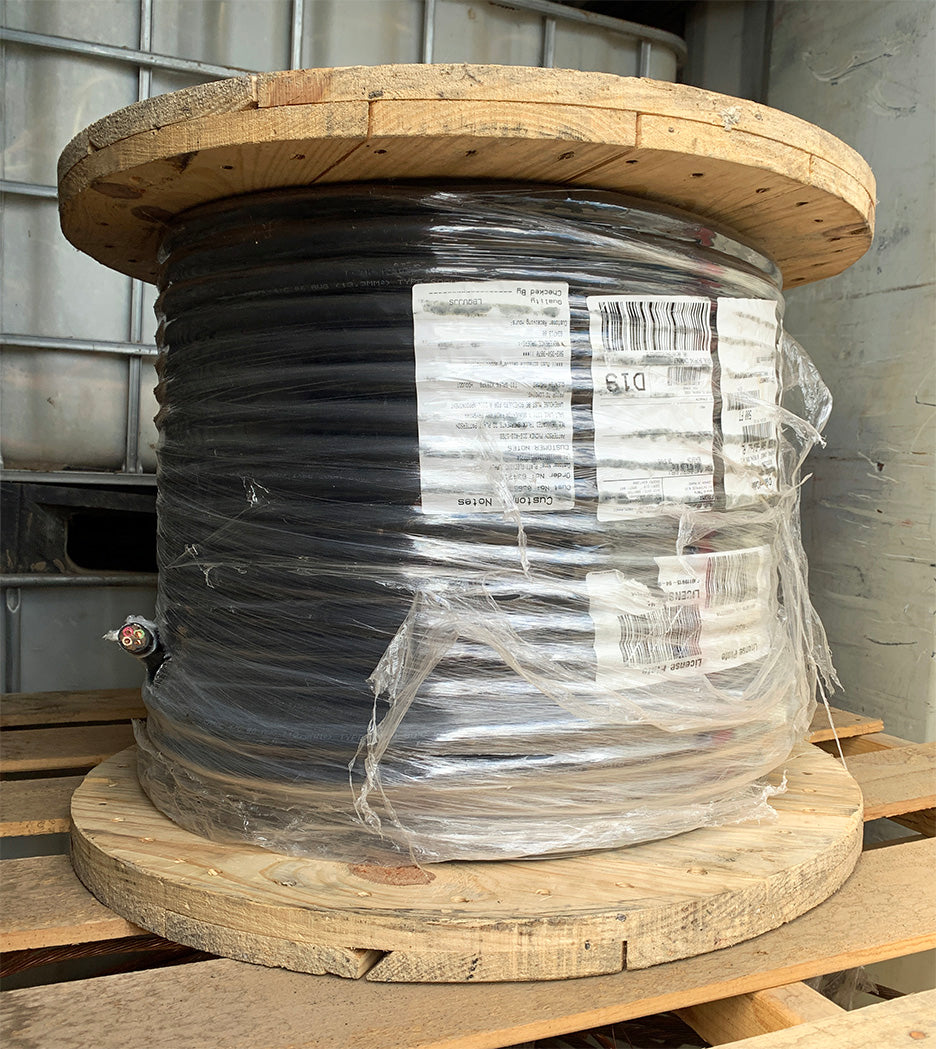 Carolprene® Jacketed Type SOOW 90°C 600V Non-UL Portable Cord, 6/4 SOO ...