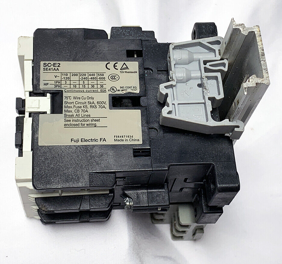 Fuji Electric SC-E2 Contactor w/ extras – Industrial Surplus Oregon