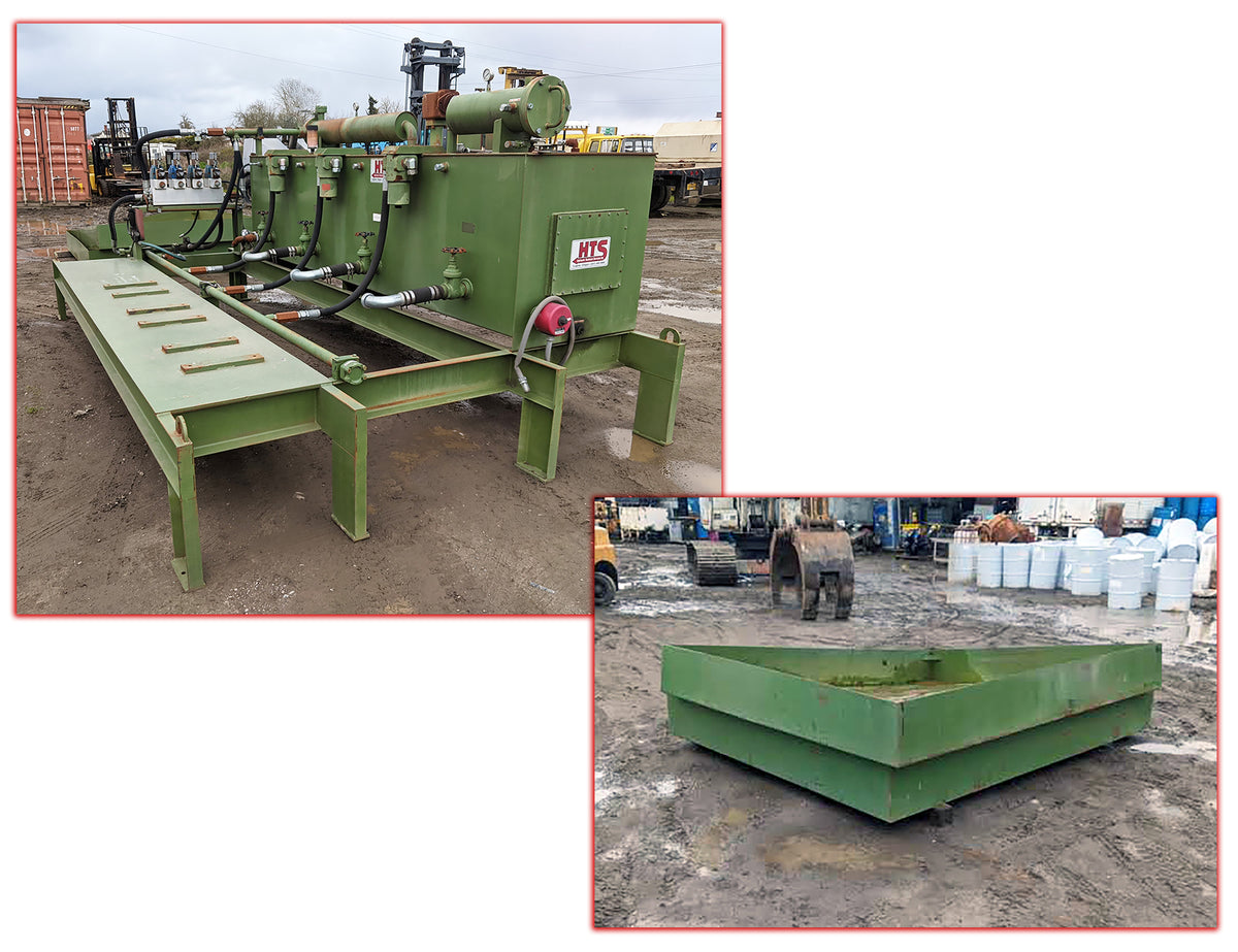 HTS Hydraulic Tank & Control Valves with Spill Containment – Industrial ...