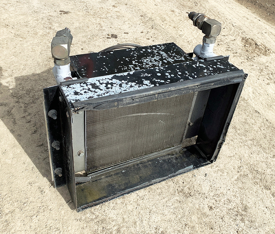 Heat Exchanger / Radiator & Fan from School Bus – Industrial Surplus Oregon