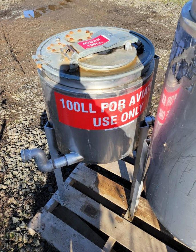 Stainless Steel Pressure Relief Aviation Fuel Tanks – Industrial Scrap ...